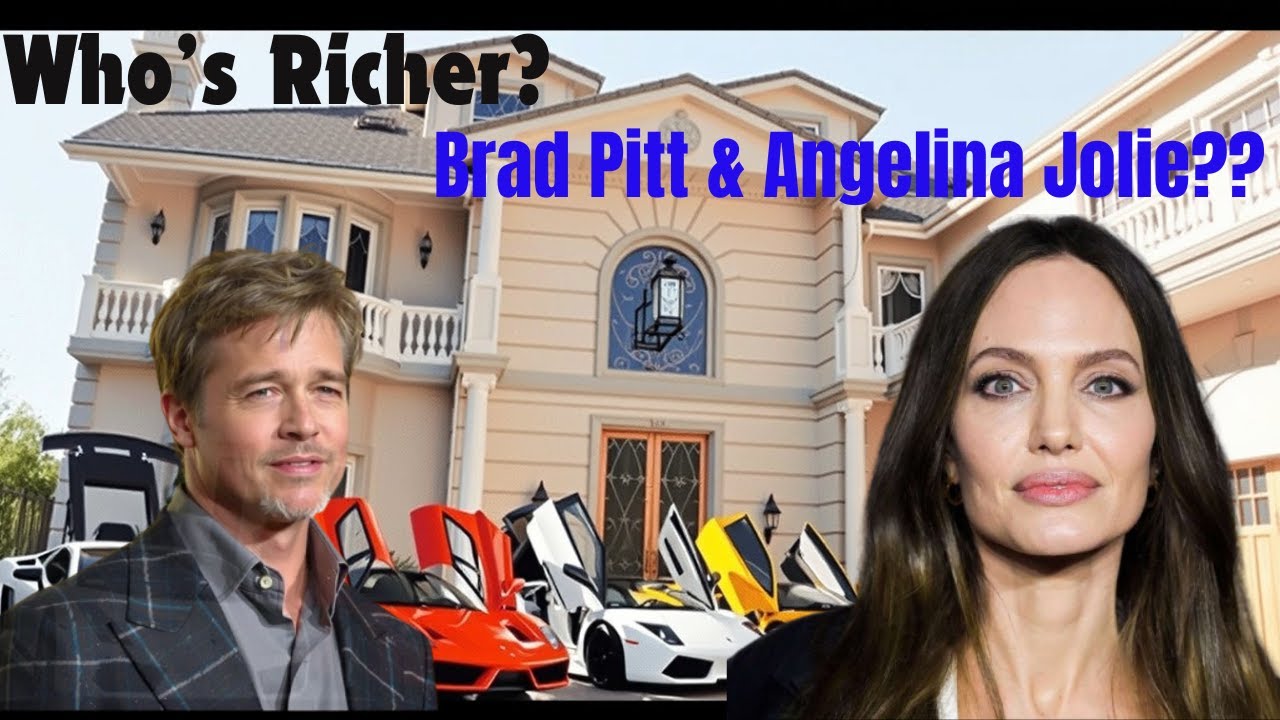 Brad Pitt vs Angelina Jolie: Who’s Richer? Net Worth Comparison 2024 ...