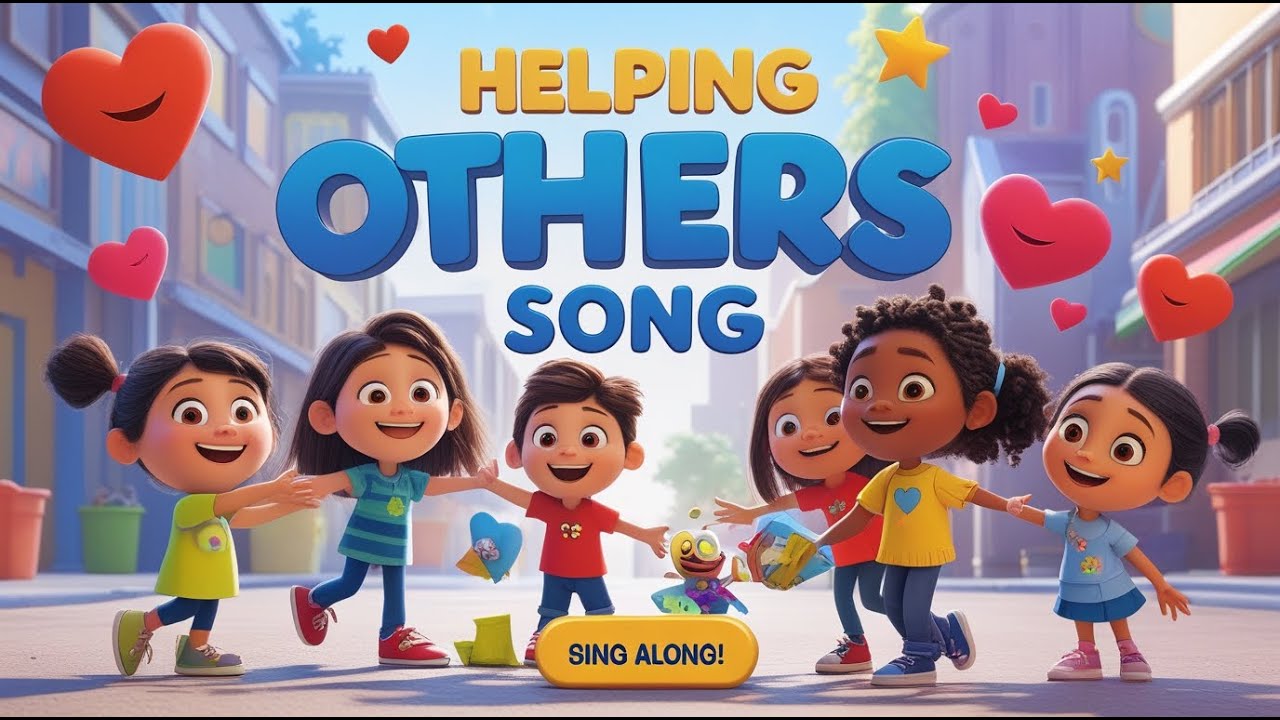 Helping Others Song | Lend a Hand, Make a Change! | Kids Moral Song ...