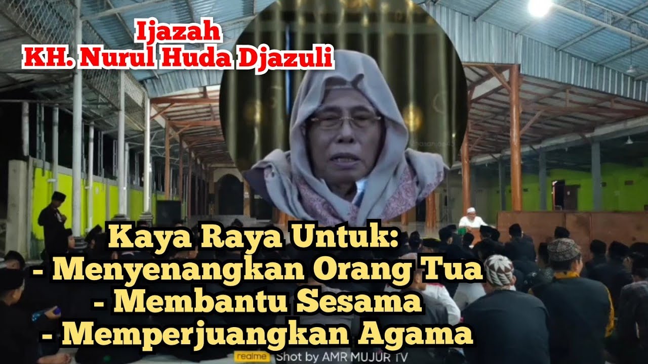 Dawuh KH. Nurul Huda Djazuli Terbaru, Amalan Kaya Raya & Berkah - YouTube