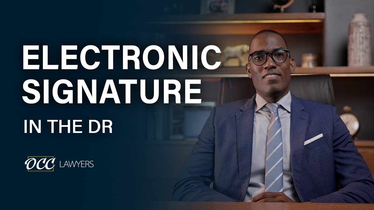 Electronic signature in the DR - YouTube