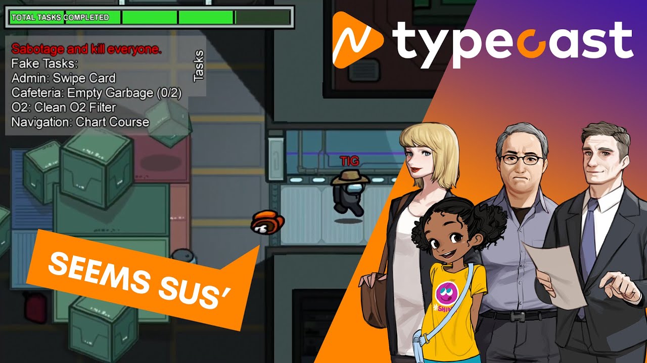 "Sus' Simulator," Gameplay ft. A.I. voice-actors from Typecast - YouTube