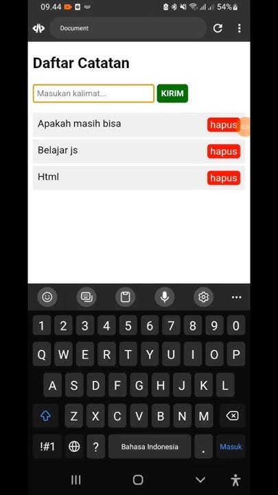 To do list Js Html #coding #htmlcssjavascript #fypp - YouTube