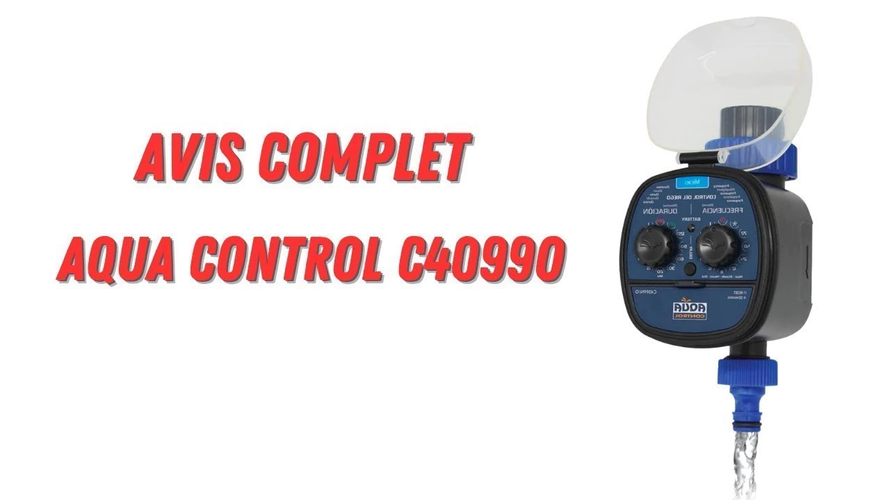 Programmateur d'arrosage automatique Aqua Control : Mon avis complet ...