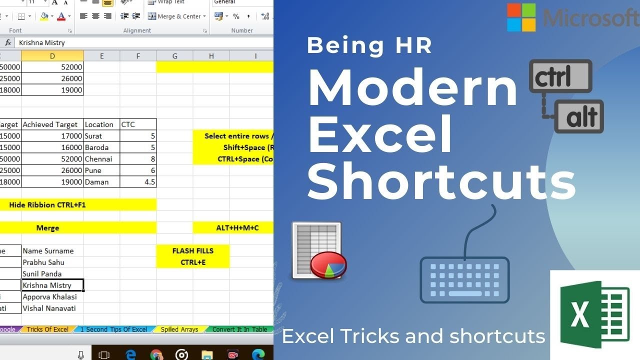 MASTER ADVANCED EXCEL FORMULAS | Best Excel Shortcuts | Excel shortcut ...
