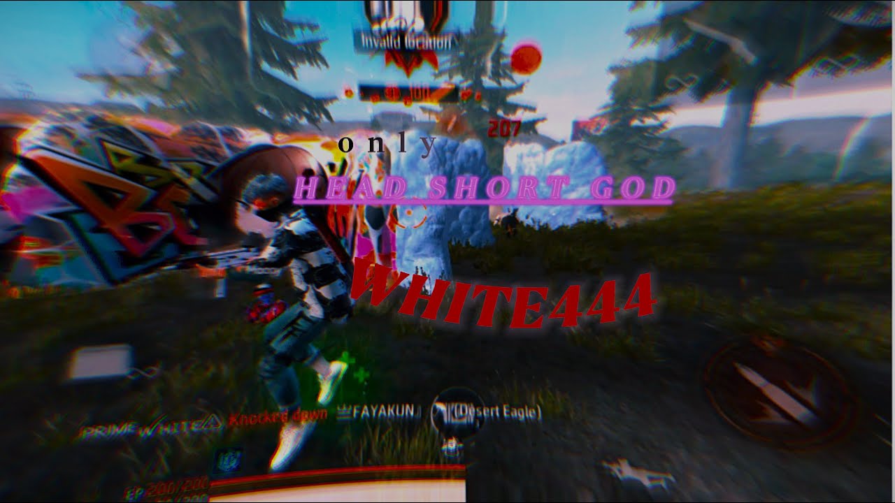 WHITE 444 ONLY GOD FF - YouTube