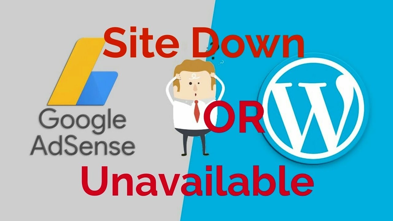 How To Fix Site Down Or Unavailable Google AdSense Problem - YouTube