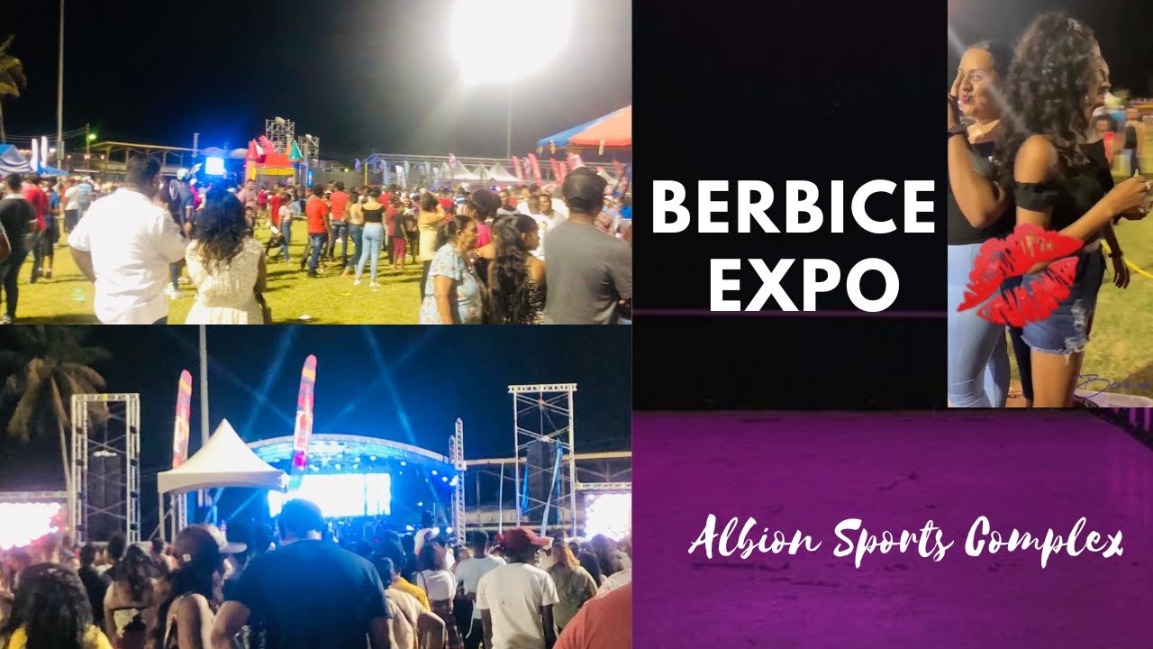 Berbice Expo 2022 at Albion Sports Complex Vlog - YouTube