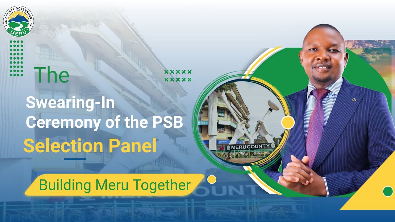 The Official Swearing-In Ceremony of the PSB Selection Panel - YouTube