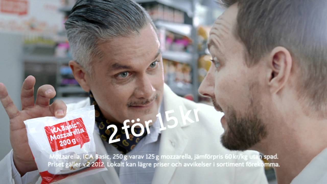 ICA reklamfilm 2012 v.2 - Ulf bjuder Cindy på middag - YouTube
