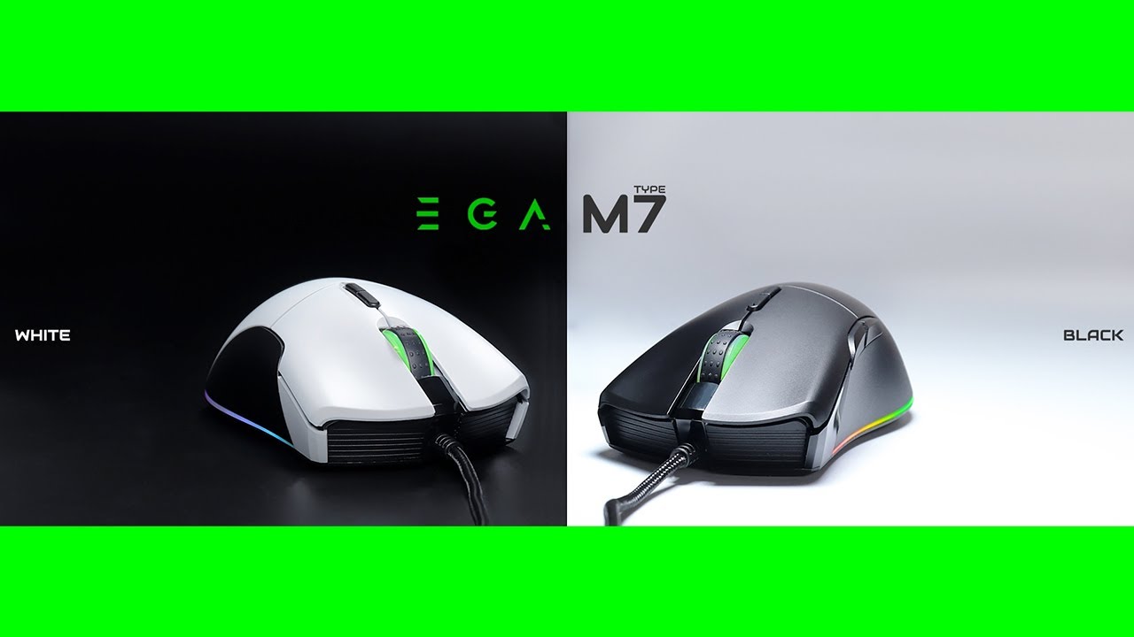 EGA | TYPE M7 GAMING MOUSE - YouTube