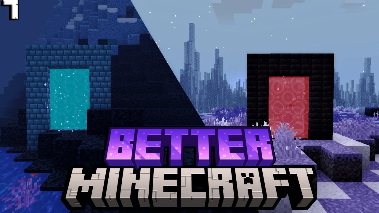 Exploring the EVERBRIGHT & EVERDAWN Dimension - Better Minecraft Ep.7 ...