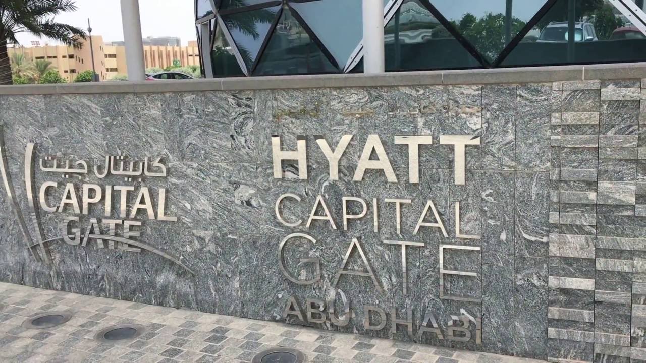 Hyatt Capital Gate Abu Dhabi Suite Review - YouTube