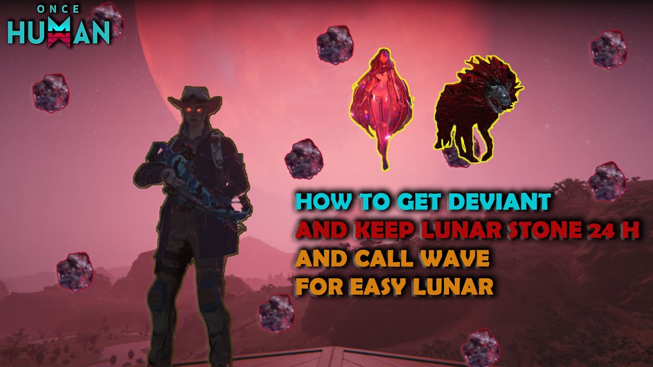 Tips And Trick Lunar Oracle - Once Human - YouTube