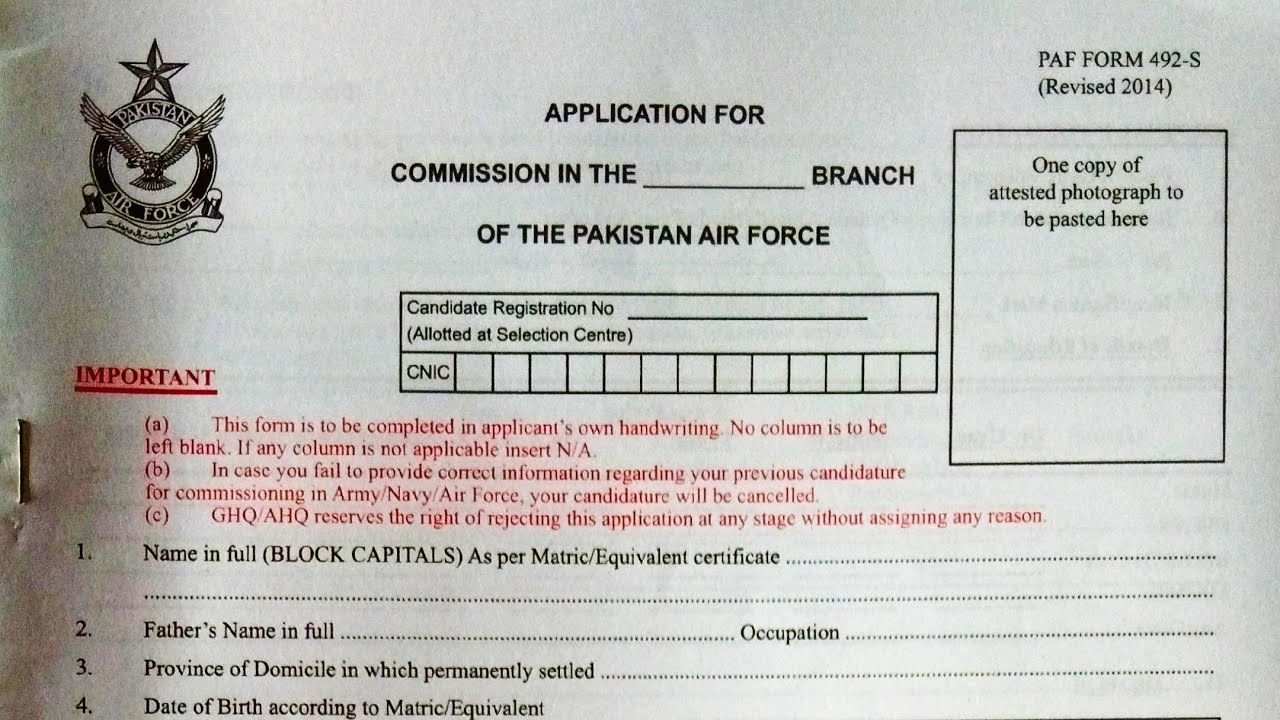 ISSB form filling|complete procedure for filling commission form|#issb ...