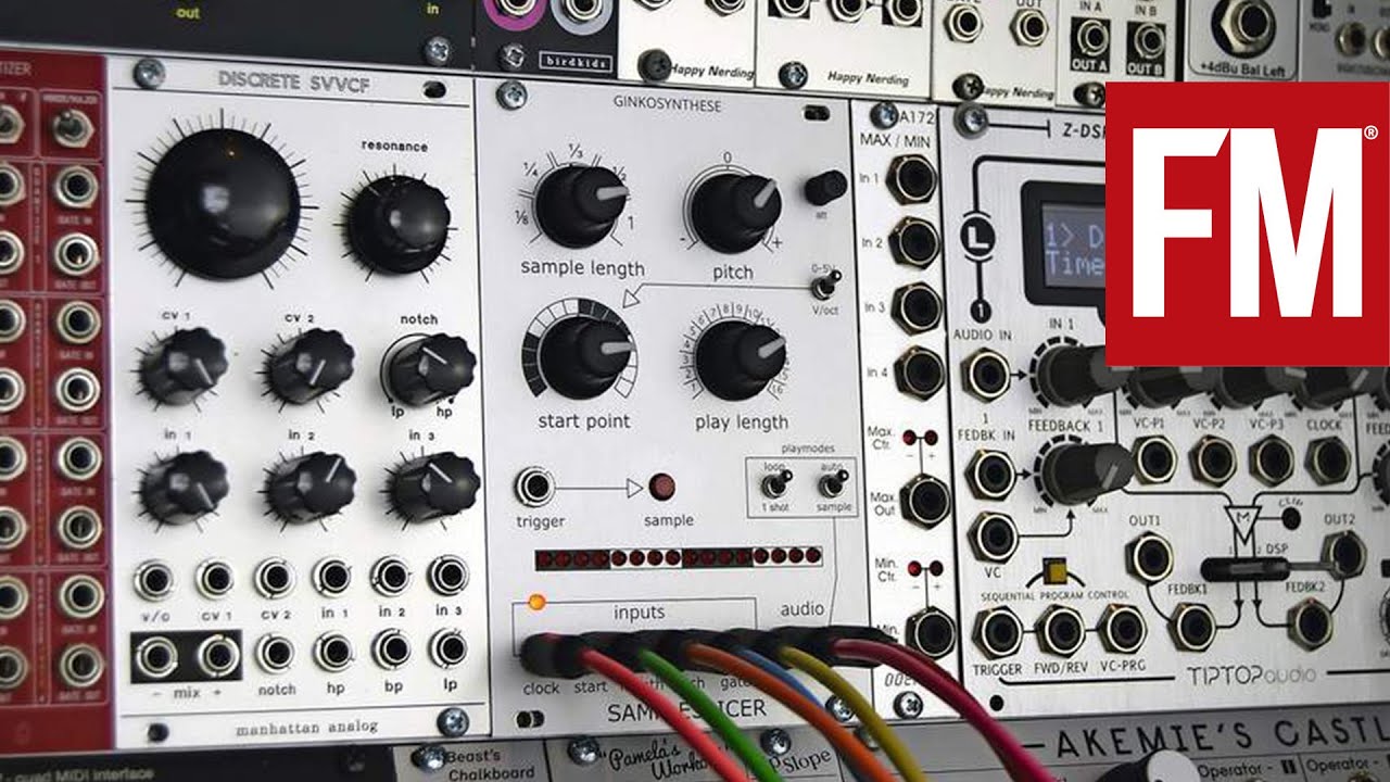 Modular Monthly: Creative sampling with the Ginko Synthese Sampleslicer ...