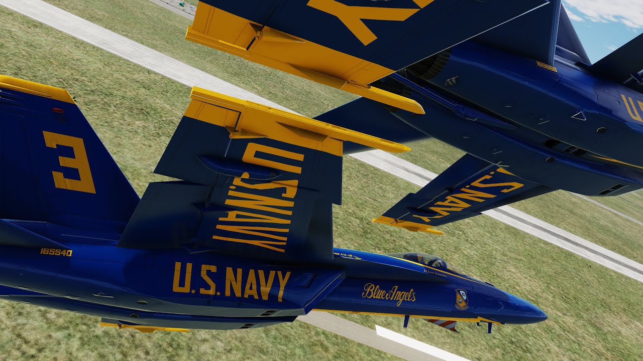 DCS World Blue Angel #3 POV VIAF 2022 - YouTube