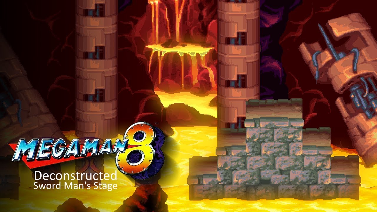 Mega Man 8 Deconstructed Audio - Sword Man's Stage - YouTube