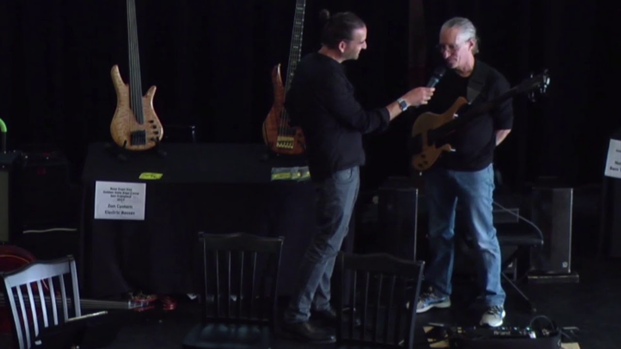 Michael Manring demonstrates the Zon Hyperbass - YouTube