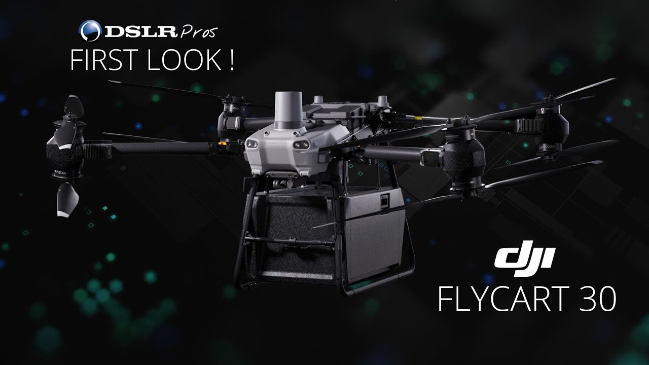 DJI FlyCart 30 - First Look! | DSLRPros - YouTube