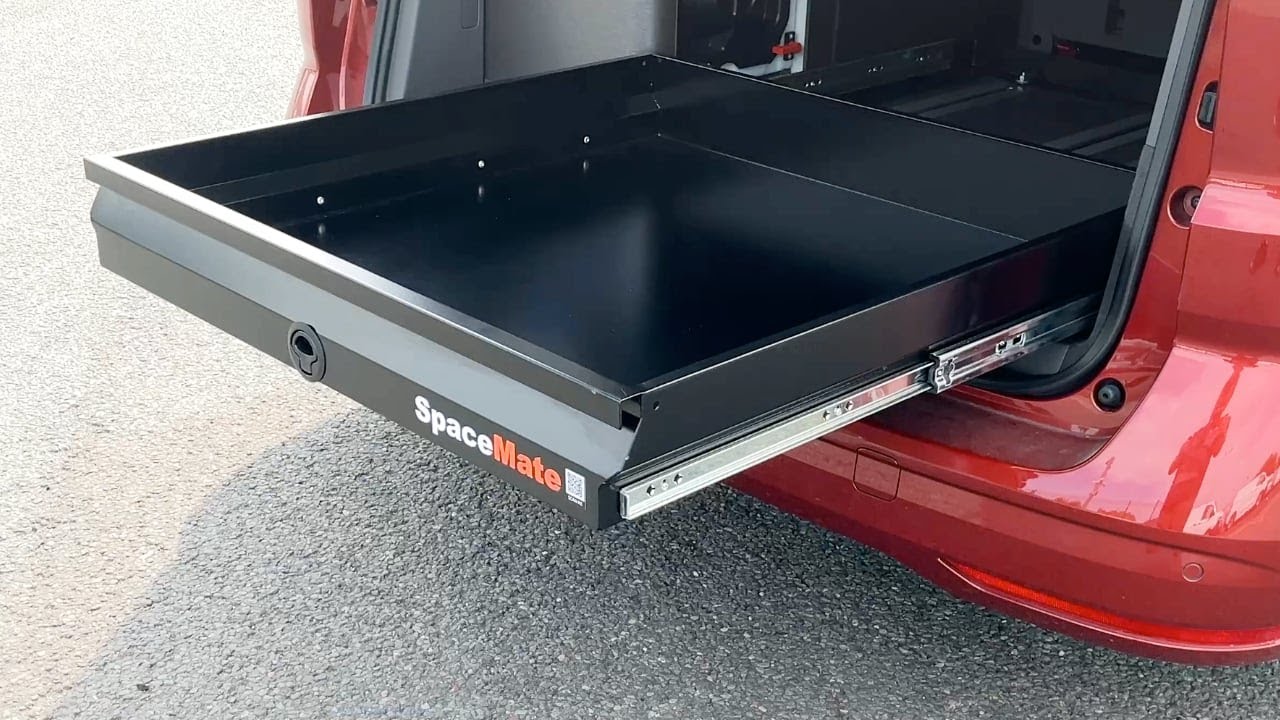 VW California T7 SpaceMate Accessory - YouTube