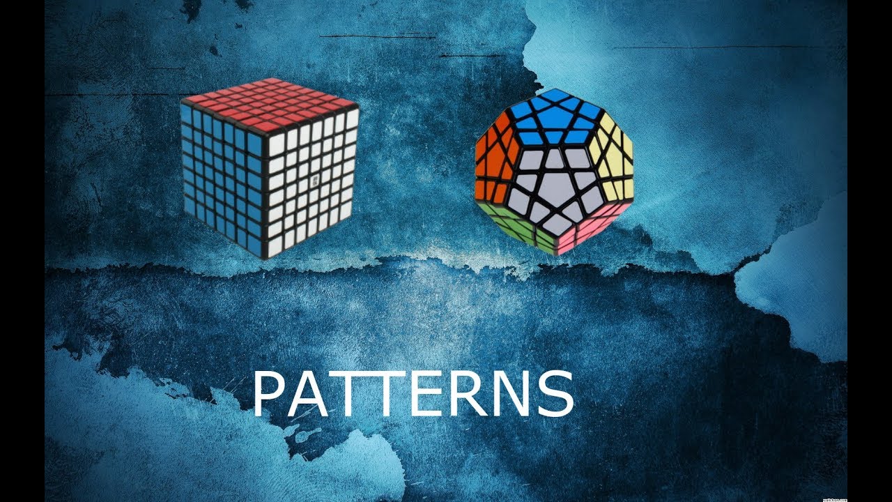 7x7 and Megaminx Patterns - YouTube