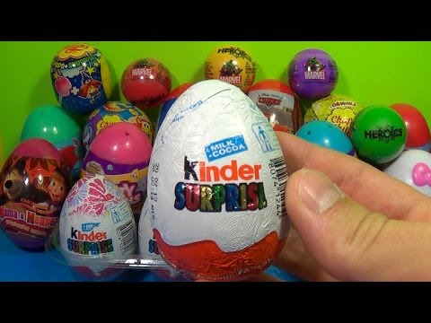 SpongeBob Kinder Surprise egg! 1 of 20 Kinder Surprise and Surprise ...