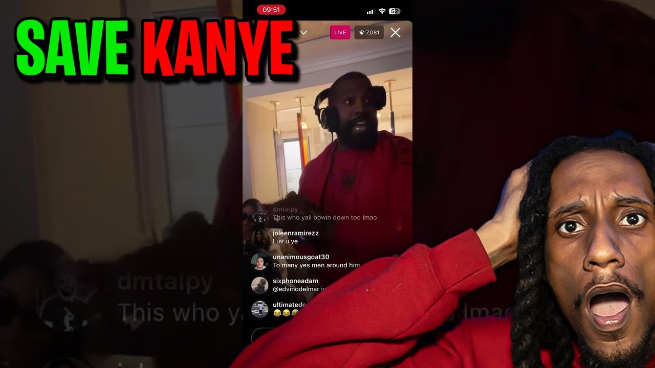 Kanye West FULL RANT - Instagram Live HE WAS HEATED! - YouTube