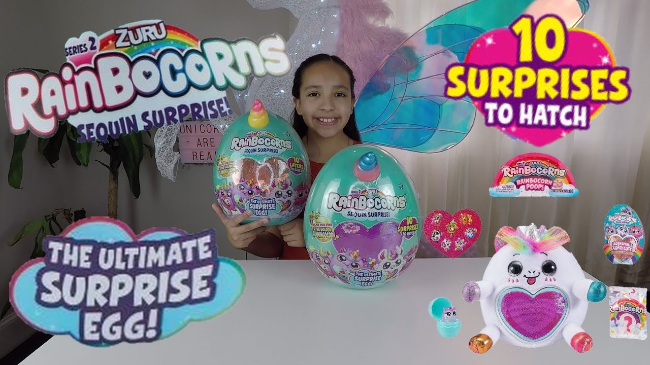 NEW RAINBOCORNS SERIES 2 THE ULTIMATE SURPRISE EGG UNBOXING - YouTube