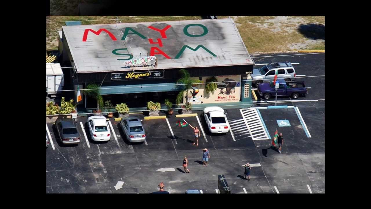 Mayo 4 Sam 2013 from Hogans Irish Bar, Cocoa Beach. Florida - YouTube