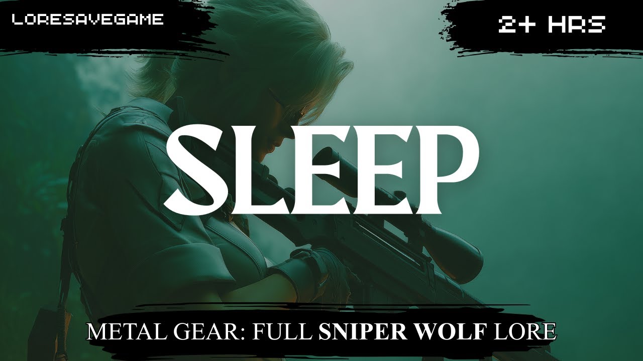Metal Gear Solid Lore To SLEEP To | SNIPER WOLF Full Story & Character ...