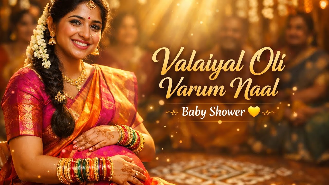 Valaikappu Song 💛 | வளையல் ஒலி வரும் நாள் | Tamil Seemantham Song | JK ...