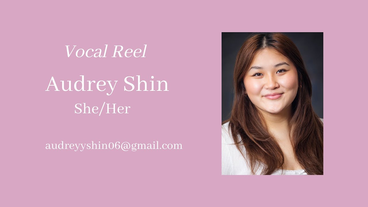Audrey Shin: Vocal Reel 2024 - YouTube
