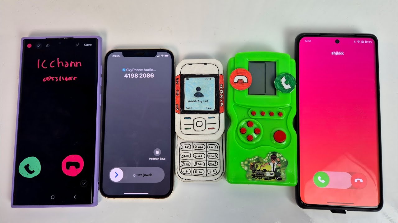 samsung s22u drawing/iphone 12pro/nokia 5300/game boy/one plus 12 ...