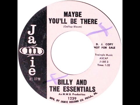 BILLY & THE ESSENTIALS MAYBE YOU'LL BE THERE - YouTube