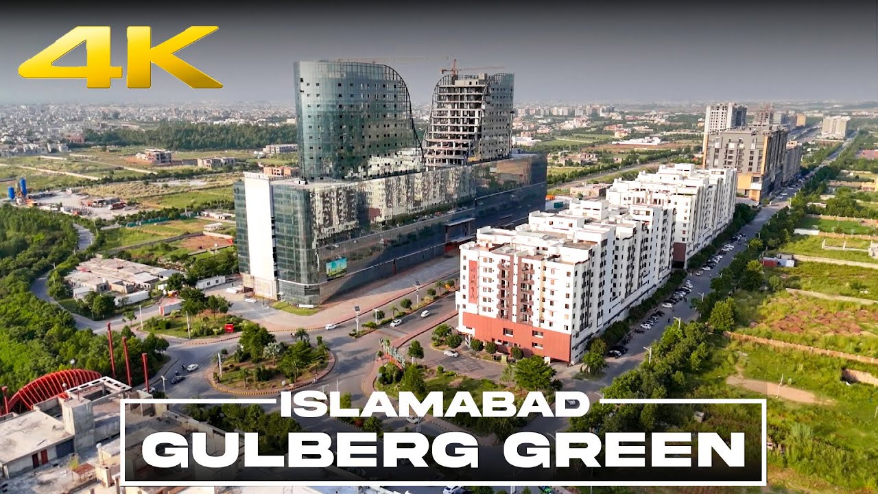Latest 4K drone video of Gulberg Greens Islamabad || 29 Jan 2025 # ...