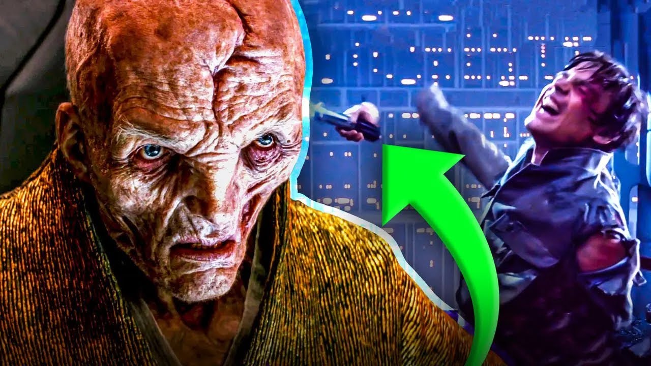 Is Snoke Actually A Clone Of Luke Skywalker? - YouTube