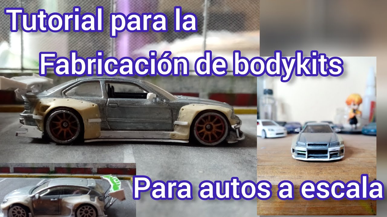 tutorial body kit #custom #detodounpoco #tutorial - YouTube