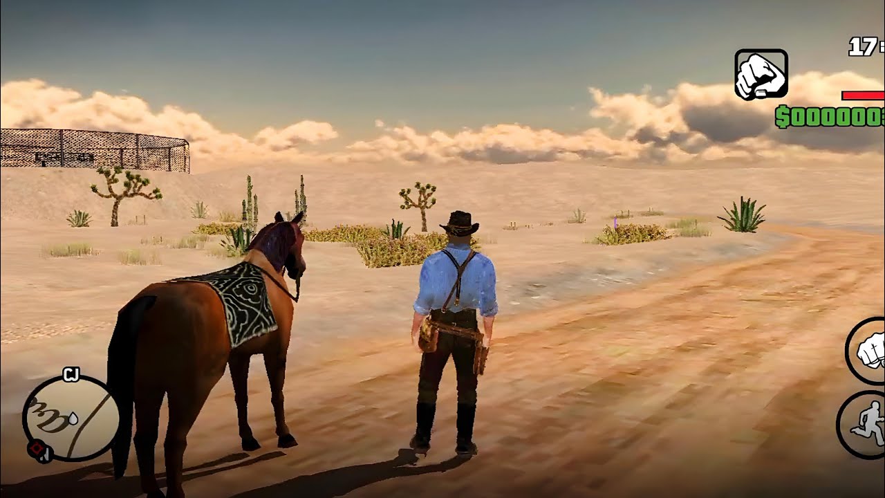 GTA SA Red Dead Redemption Mod Android | GTA SA ANDROID HIGH GRAPHICS ...