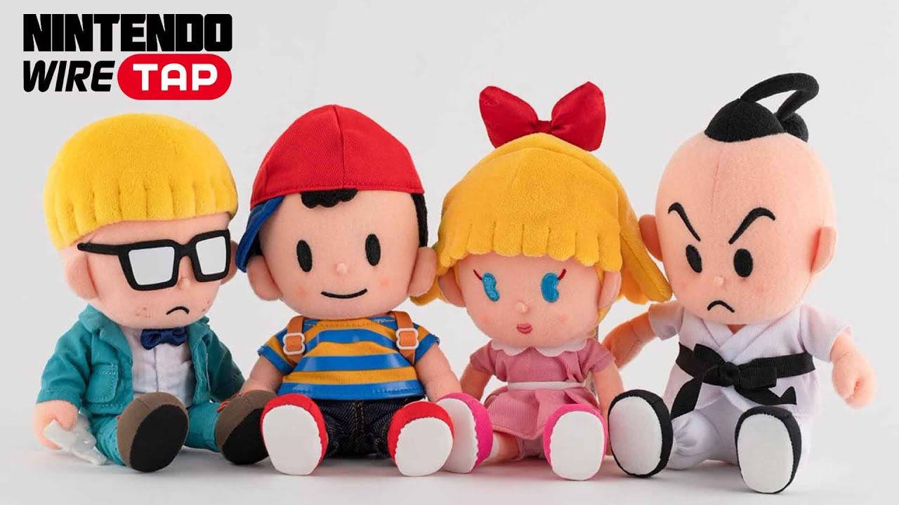 Official Earthbound Plushes are Coming Soon! | Nintendo Wiretap - YouTube