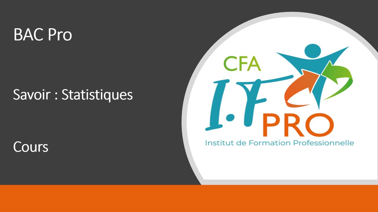 01.01 Cours Statistiques Bac Pro - YouTube