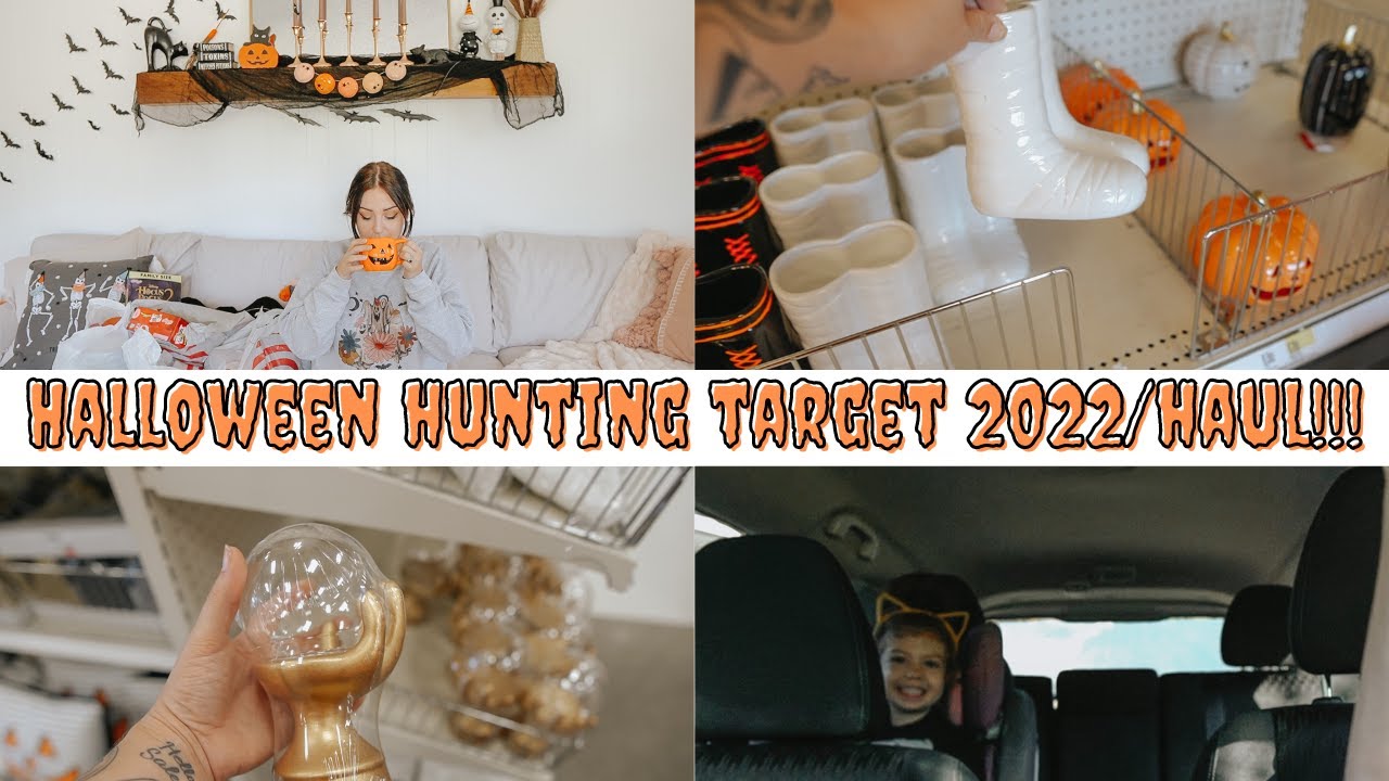 Halloween Hunting TARGET 2022 and Haul CODE ORANGE!!! 🖤🕸 - YouTube
