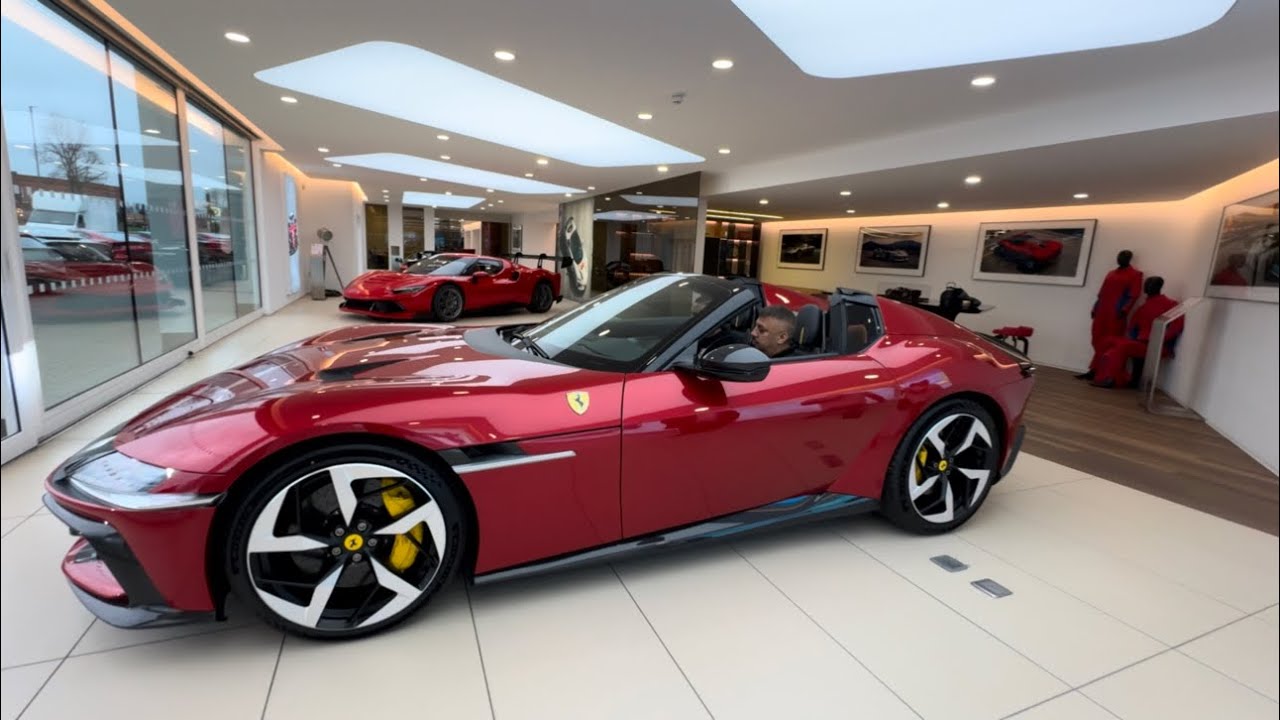 Checking Out the NEW Ferrari V12 Cilindri! £500K Masterpiece? Last of ...