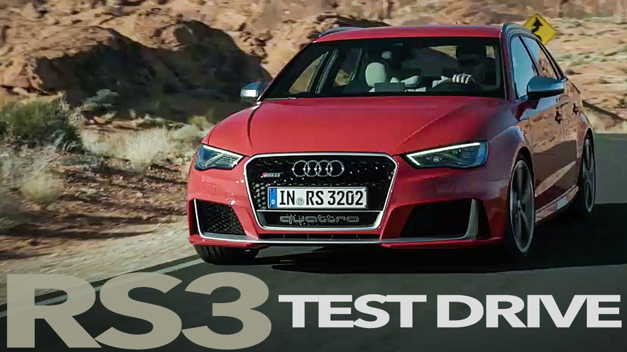 2015 AUDI RS3 | ACCELERATIONS and SOUND | TEST DRIVE - YouTube