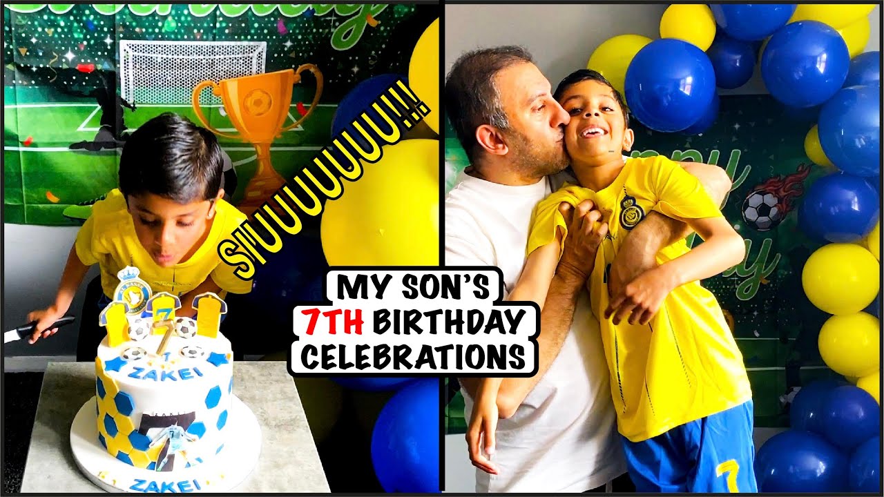 Cristiano Ronaldo Birthday Party | My Sons 7th Birthday Party - YouTube