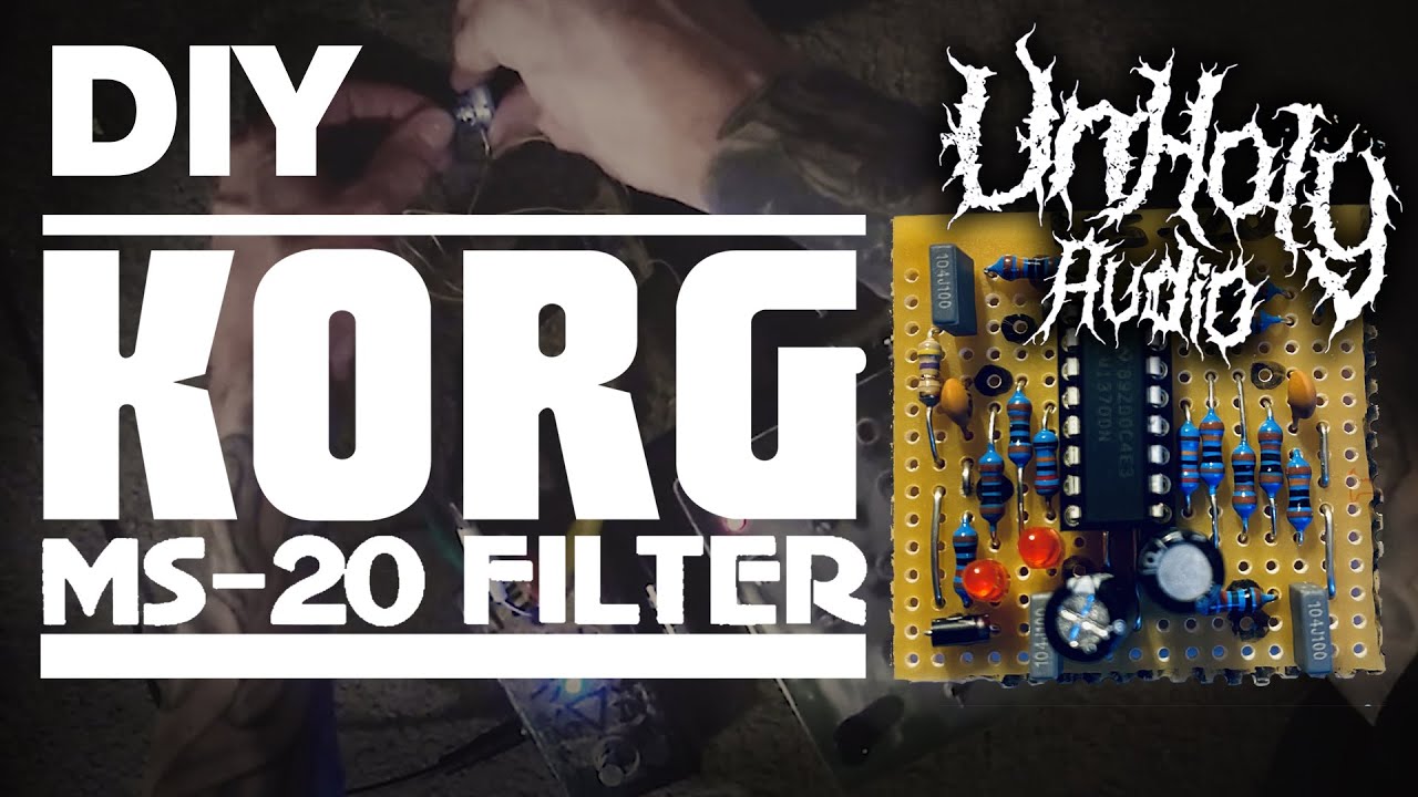 DIY KORG MS-20 Filter - YouTube