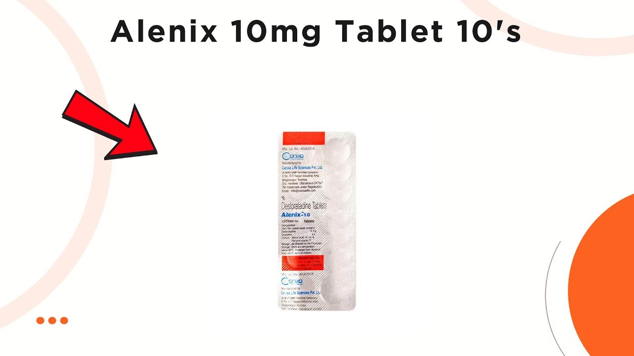 Alenix 10mg Tablet Uses | Side Effects & Dosage 💊 - YouTube