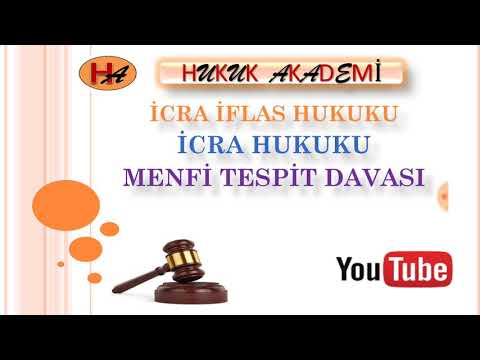 İcra İflas Hukuku 11. Ders