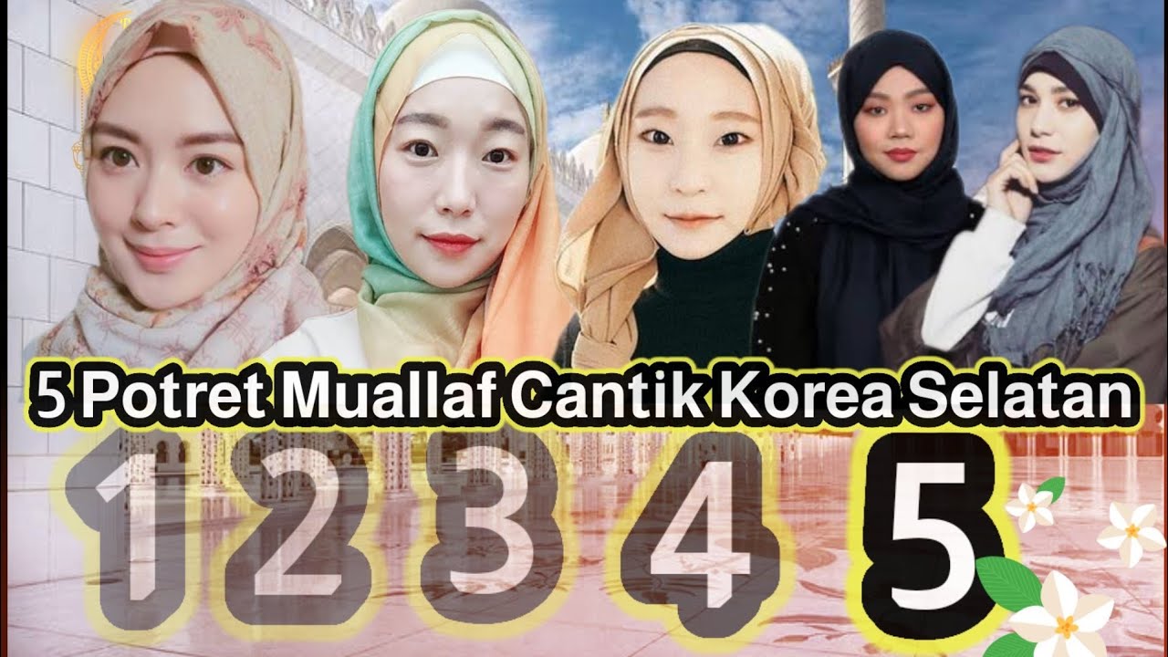 Tanggapan 5 Gadis Cantik Asal Korea Selatan Masuk Islam - YouTube