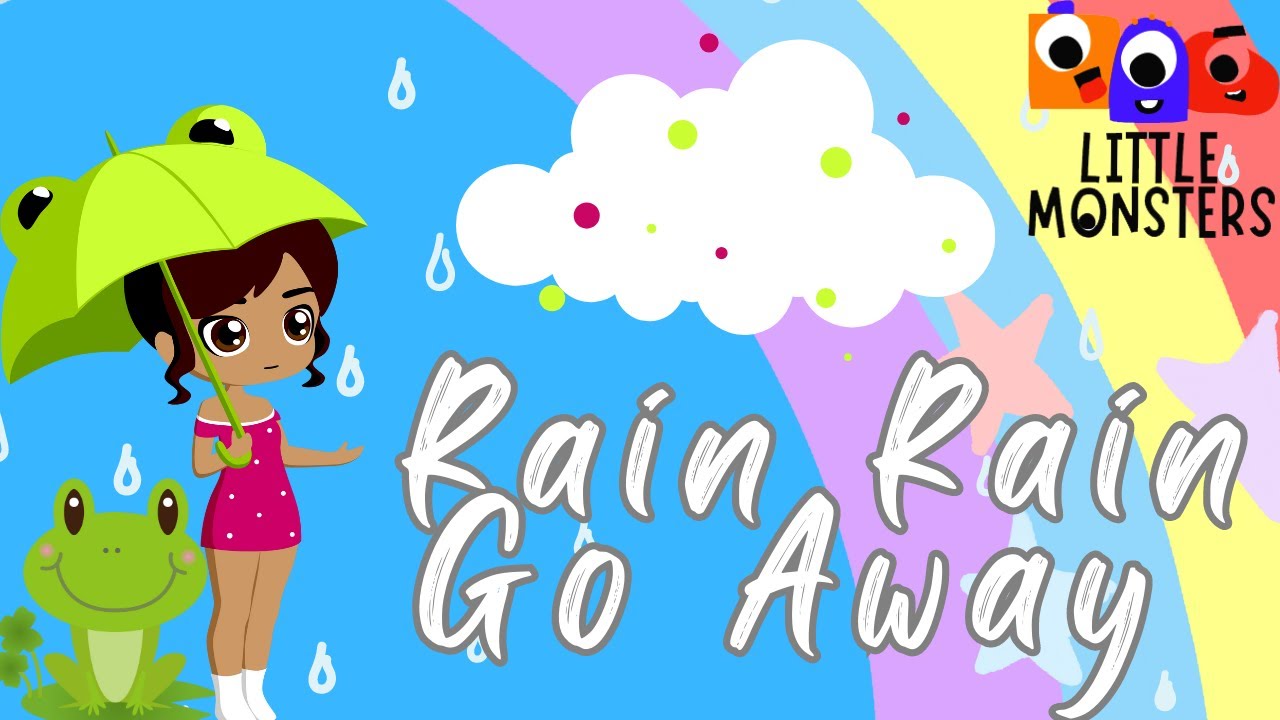 Rain, Rain, Go Away Nursery Rhyme With Lyrics |Cartoon Animation Rhymes ...