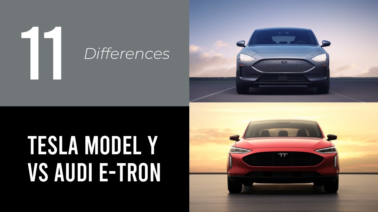 Tesla Model Y vs Audi e-Tron - YouTube
